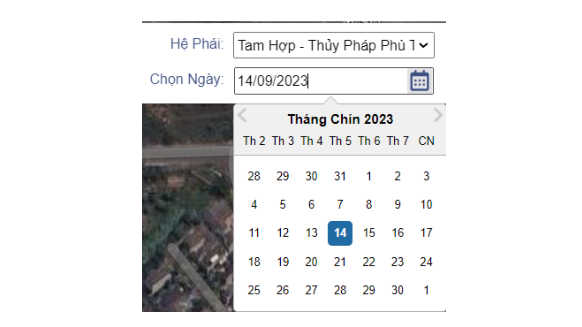 Tam Hợp - Thủy Pháp Phù Tinh-tab phong thủy hình thế - Self Plus